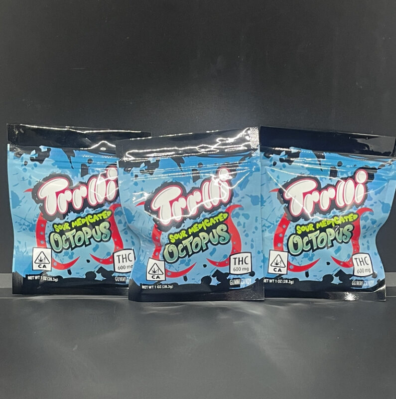 Thc edibles 600mg thc edibles nyc Trolli Sour MEdicTed Octapus 600mg ...